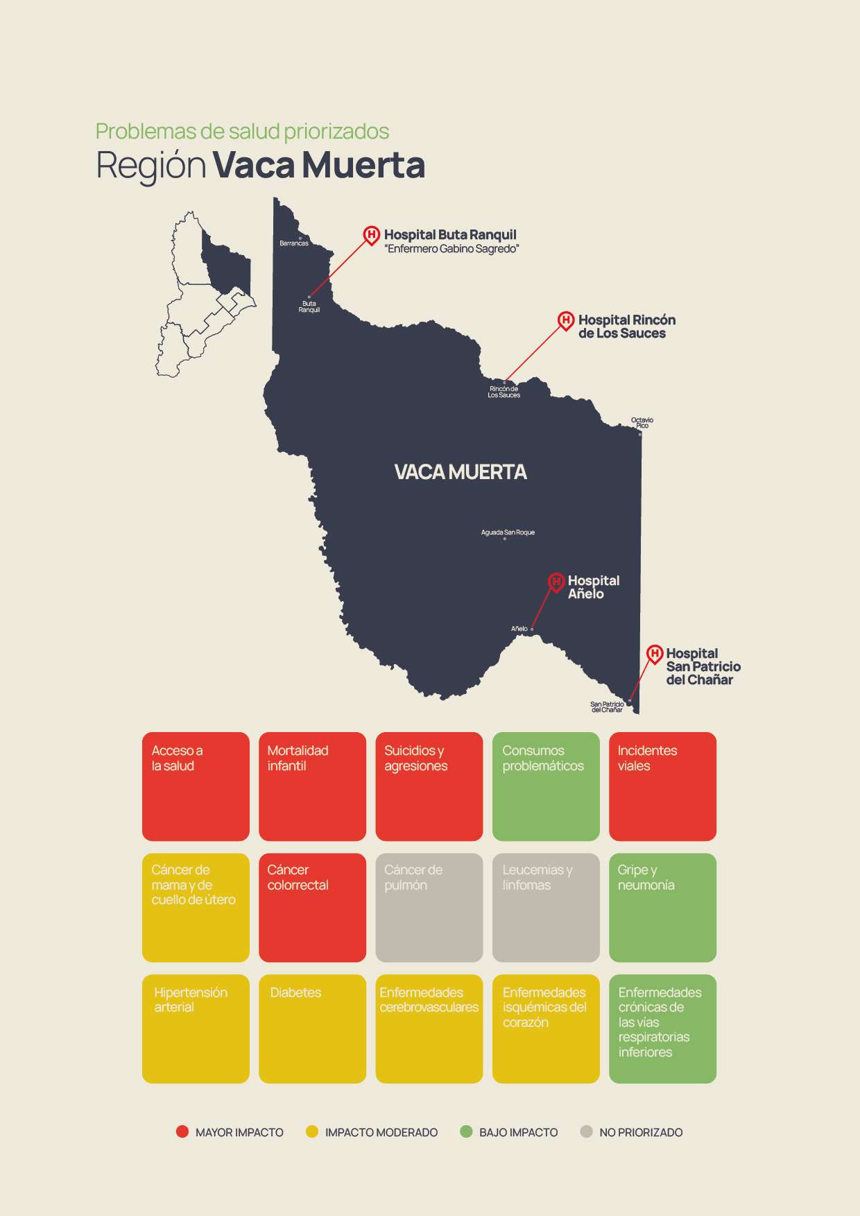 Región Vaca Muerta - Ministerio de Salud de la Provincia del Neuquén